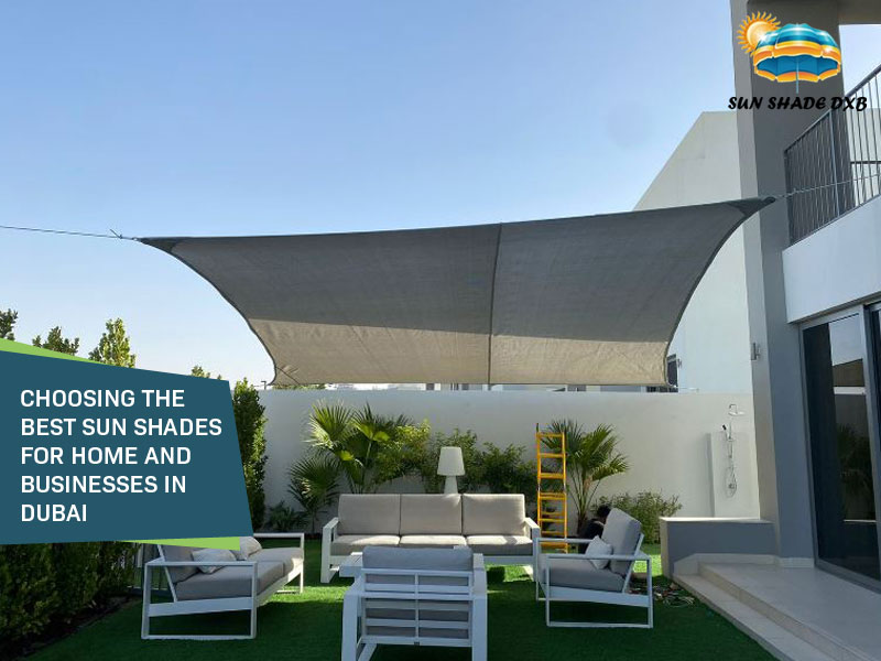 Sun Shades for Home, Garden, Hotel and Businesses Dubai, UAE